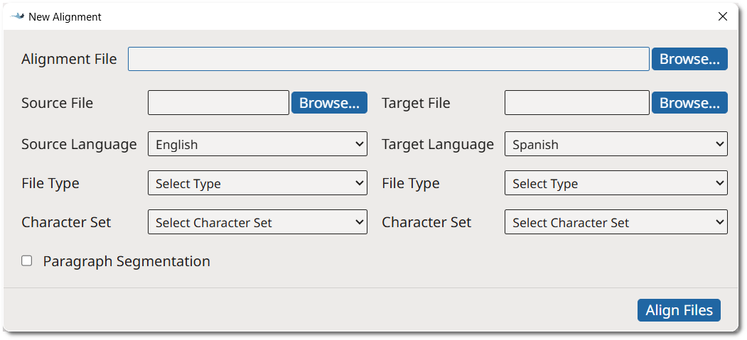Step 1: Create Alignment File